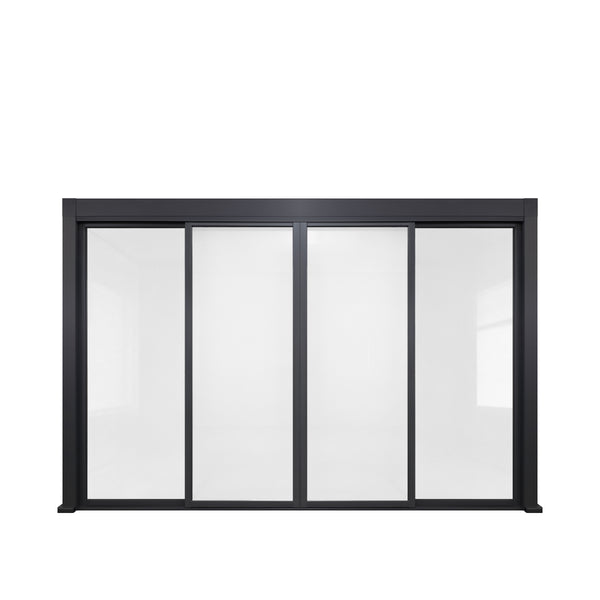 4m Sliding Glass Door System | LuxShade™ 4x4 & MotaShade™ 3x4 Compatib ...